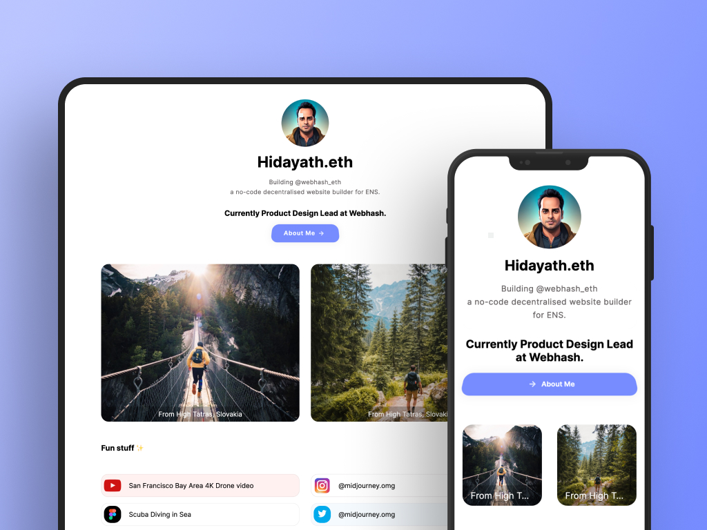 WebHash.com - Build a Decentralized WebSite | The Revolutionary Web3 Builder